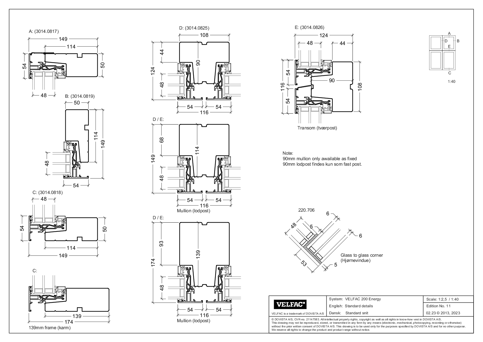 VELFAC Product Database | Windows and doors
